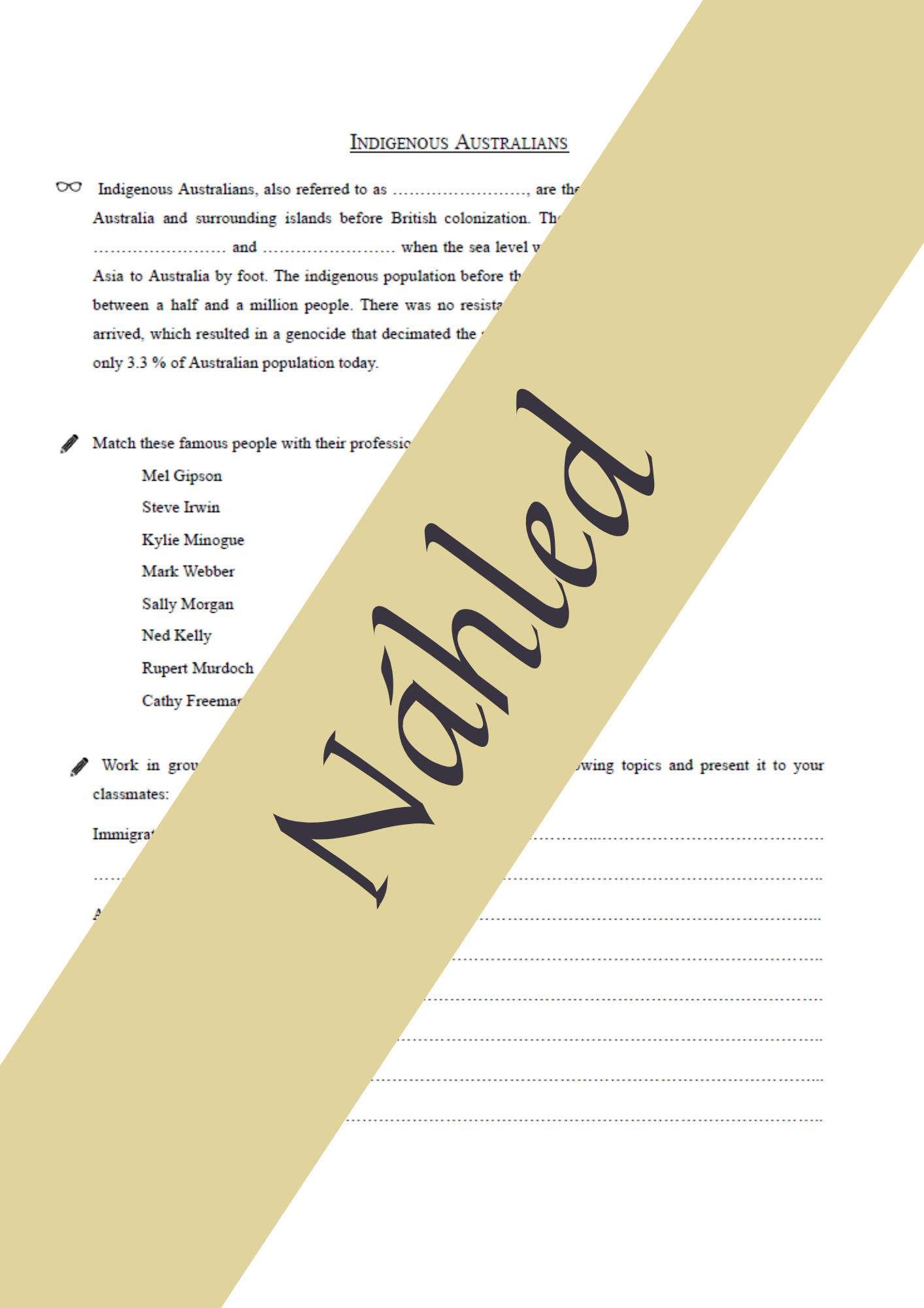 Australia and New Zealand (English speaking countries) - Anglický jazyk | UčiteléUčitelům.cz